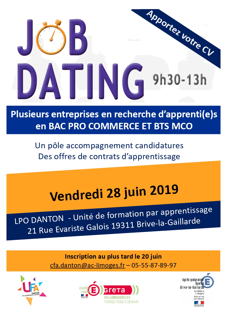 JOB DATING - CFA Académique du Limousin